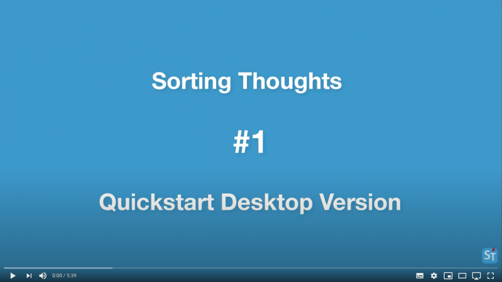 Sorting Thoughts - the simple and private note-taking app | available for Windows, macOS and iOS